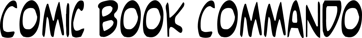 Comic Book Commando Cond font | Fonts2u.com