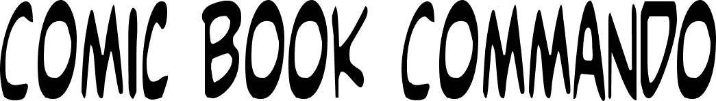 Comic Book Commando Condensed font | Fonts2u.com