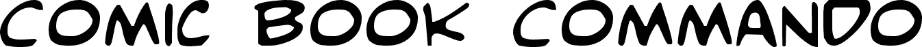 Comic Book Commando Bold font | Fonts2u.com