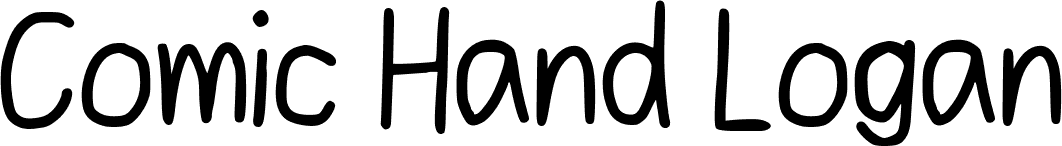 Comic_hand Logan Regular font | Fonts2u.com