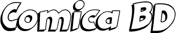 Comica BD Bold font | Fonts2u.com