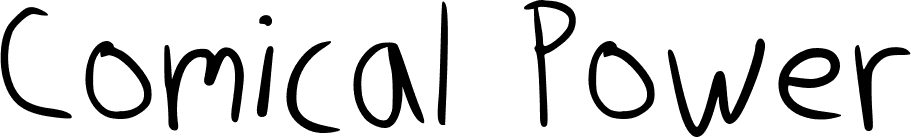 Comical Power Regular font | Fonts2u.com