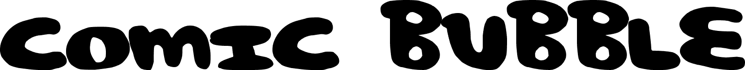 ComicBubble font | Fonts2u.com