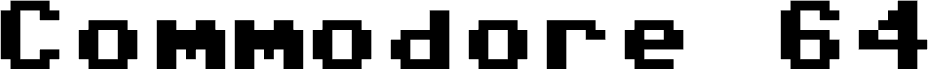 Commodore 64 Rounded font | Fonts2u.com