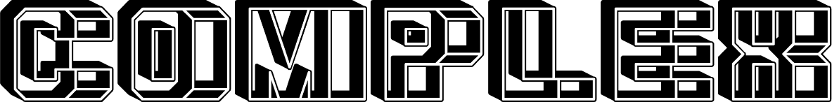 Complex Regular font | Fonts2u.com