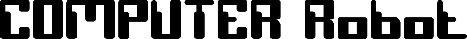 COMPUTER Robot font | Fonts2u.com