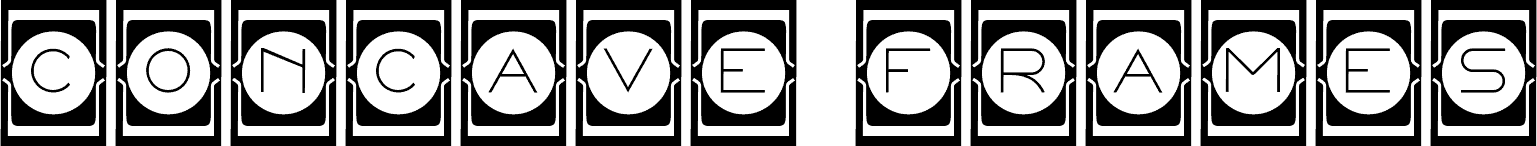 Concave Frames Dorico Regular fuente