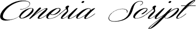 Coneria Script Demo font