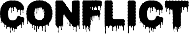 CONFLICT PERSONAL USE Bold font | Fonts2u.com