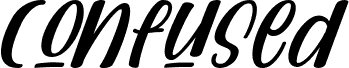 Confused font | Fonts2u.com
