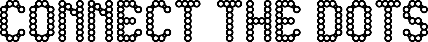CONNECT THE DOTS font | Fonts2u.com