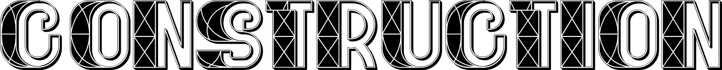 Construction Filled V1 Regular font