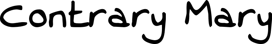 Contrary Mary font | Fonts2u.com