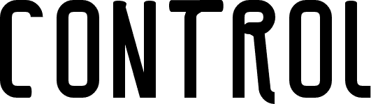 CONTROL font