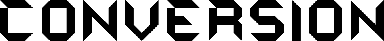 CONVERSION font | Fonts2u.com