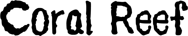 Coral Reef Regular font | Fonts2u.com