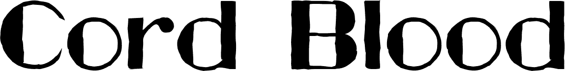 Cord Blood Regular font | Fonts2u.com
