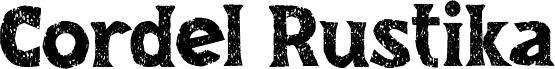 Cordel Rustika font | Fonts2u.com