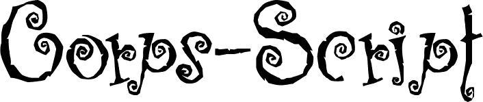 Corps-Script font | Fonts2u.com