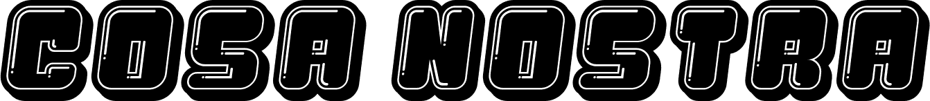 Cosa Nostra Italic font | Fonts2u.com