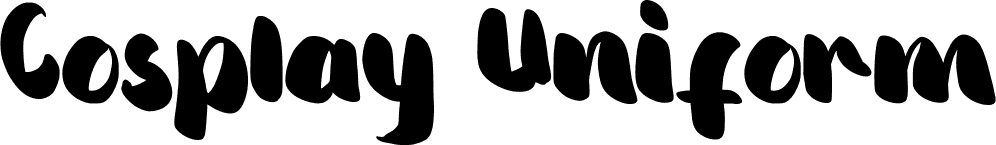 Cosplay_Uniform font | Fonts2u.com