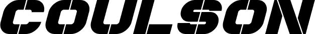 Coulson font