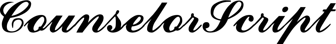 CounselorScript Medium font | Fonts2u.com