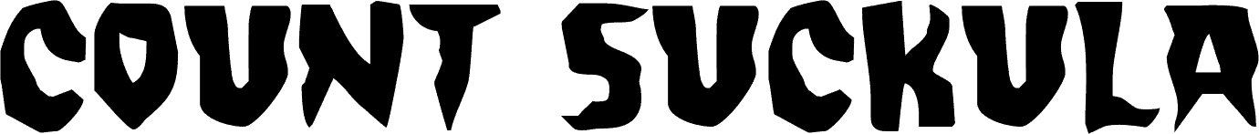 Count Suckula font | Fonts2u.com