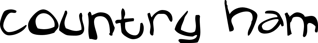 Country Ham font | Fonts2u.com