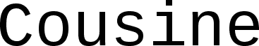 Cousine Bold font | Fonts2u.com