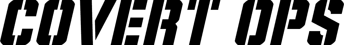 Covert Ops Italic font | Fonts2u.com