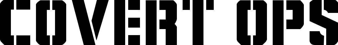 Covert Ops Regular font | Fonts2u.com