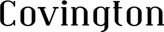 Covington Exp Bold font | Fonts2u.com