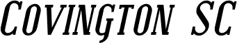 Covington SC Cond font | Fonts2u.com