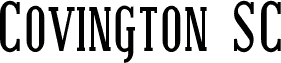Covington SC Cond font | Fonts2u.com