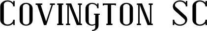 Covington SC Italic font | Fonts2u.com
