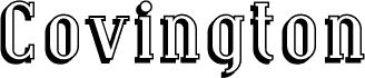 Covington font