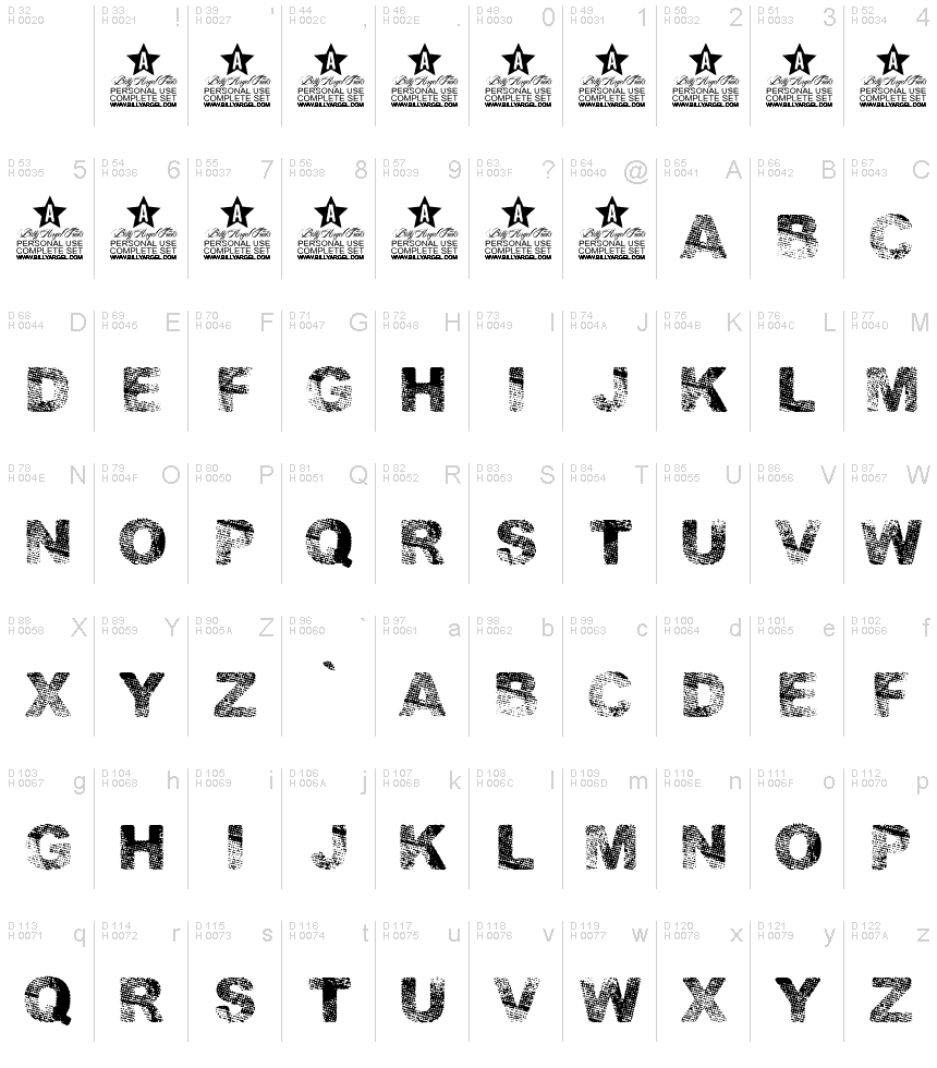 CONFLICT PERSONAL USE Bold Font Fonts2u