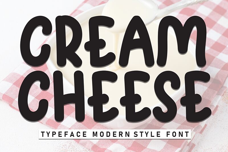 Cream Cheese font | Fonts2u.com