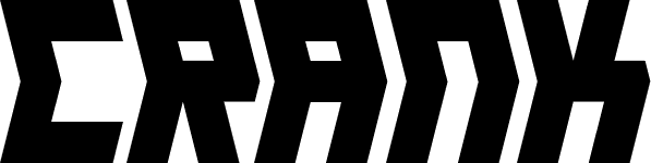 Crank font
