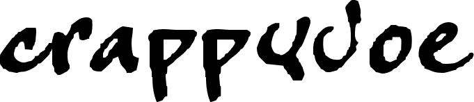 crappyJoe font | Fonts2u.com