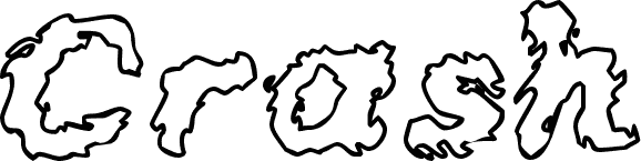 Crash Outline font | Fonts2u.com
