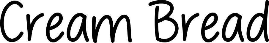 Cream Bread font | Fonts2u.com