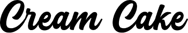 Cream Cake font | Fonts2u.com