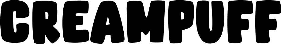 CREAMPUFF font