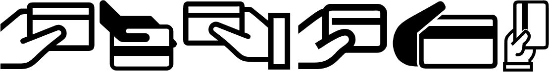 Credit Card Regular font