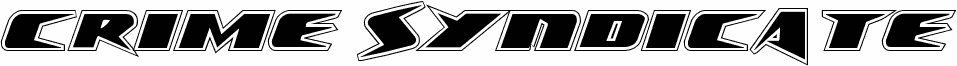 Crime Syndicate Laser Regular font | Fonts2u.com