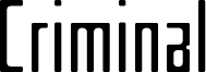 Criminal Wide font | Fonts2u.com