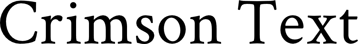 Crimson Text font | Fonts2u.com