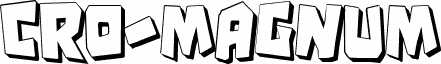Cro-Magnum font | Fonts2u.com